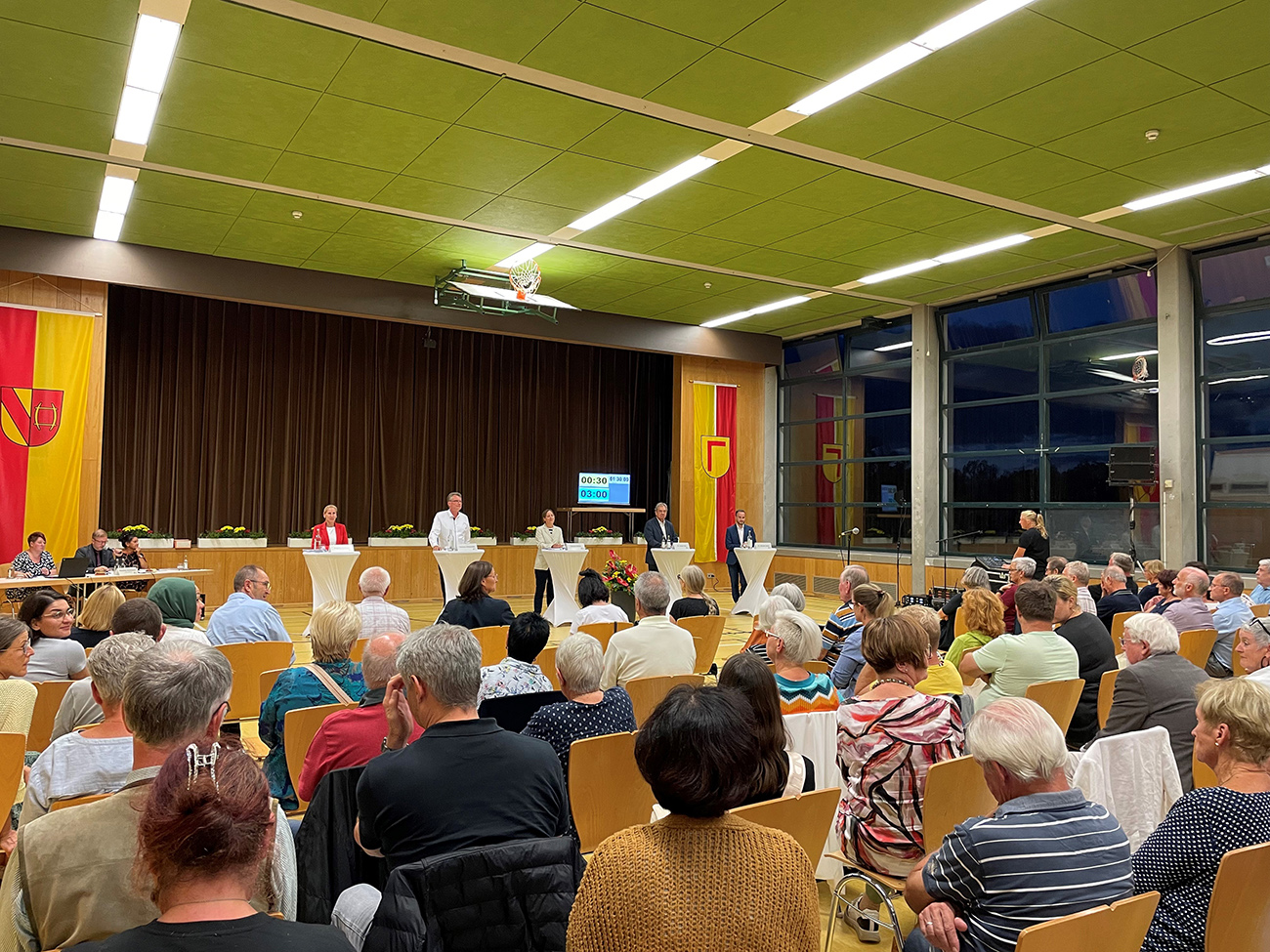 Impressionen Kandidatenvorstellungen OB-Wahl | Rastatt